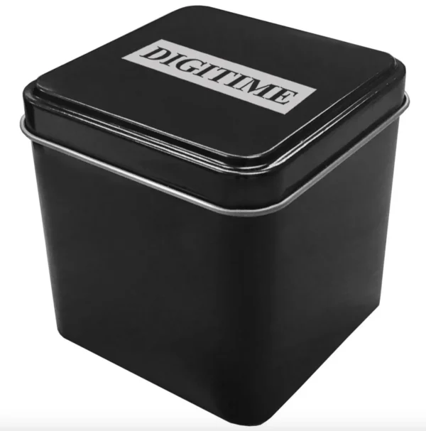 Digitime Mercury Mens Resin Watch – Black (New, open-box item) | SoLow