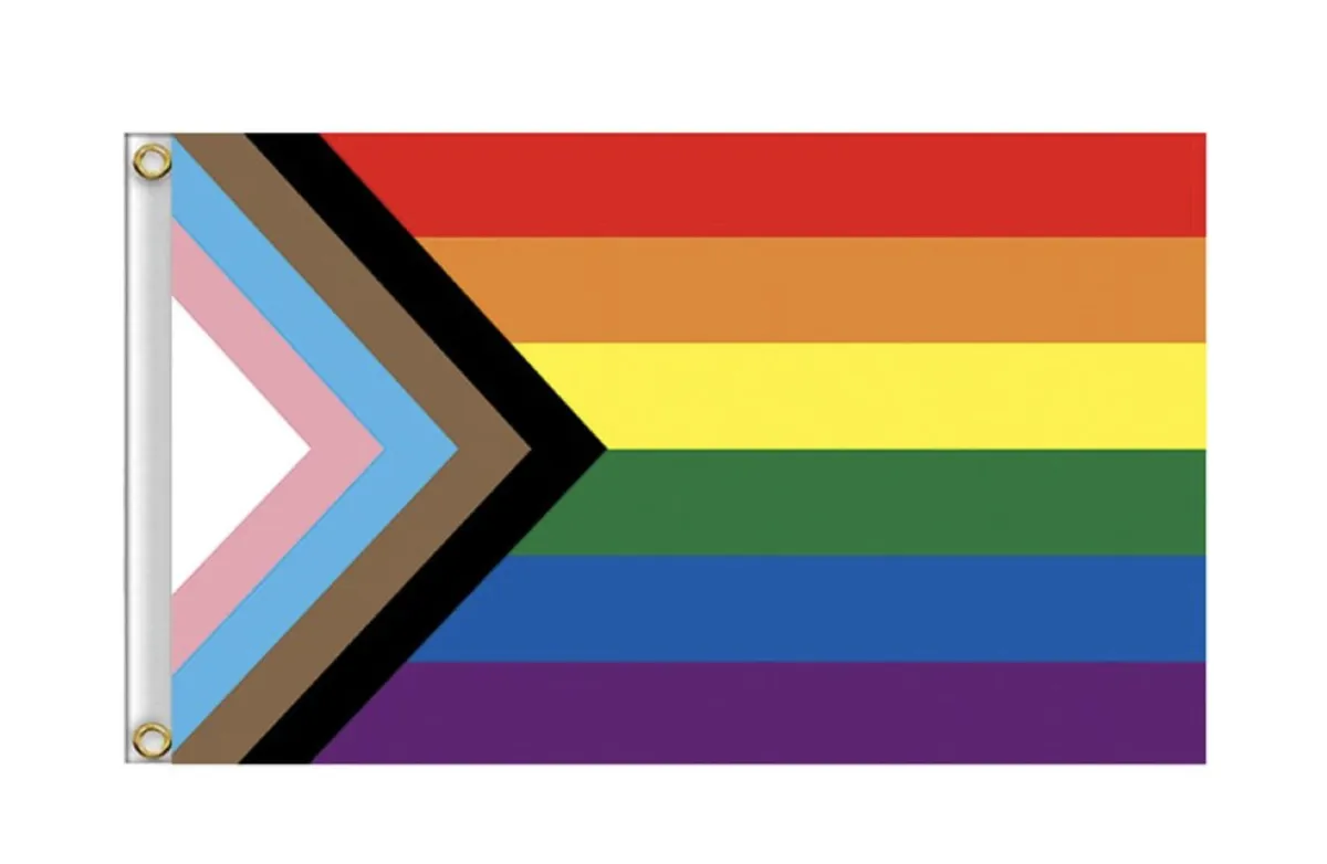 Decor Rainbow LGBTQ All Inclusive Pride Flag (150x90cm) (New) - SoLow